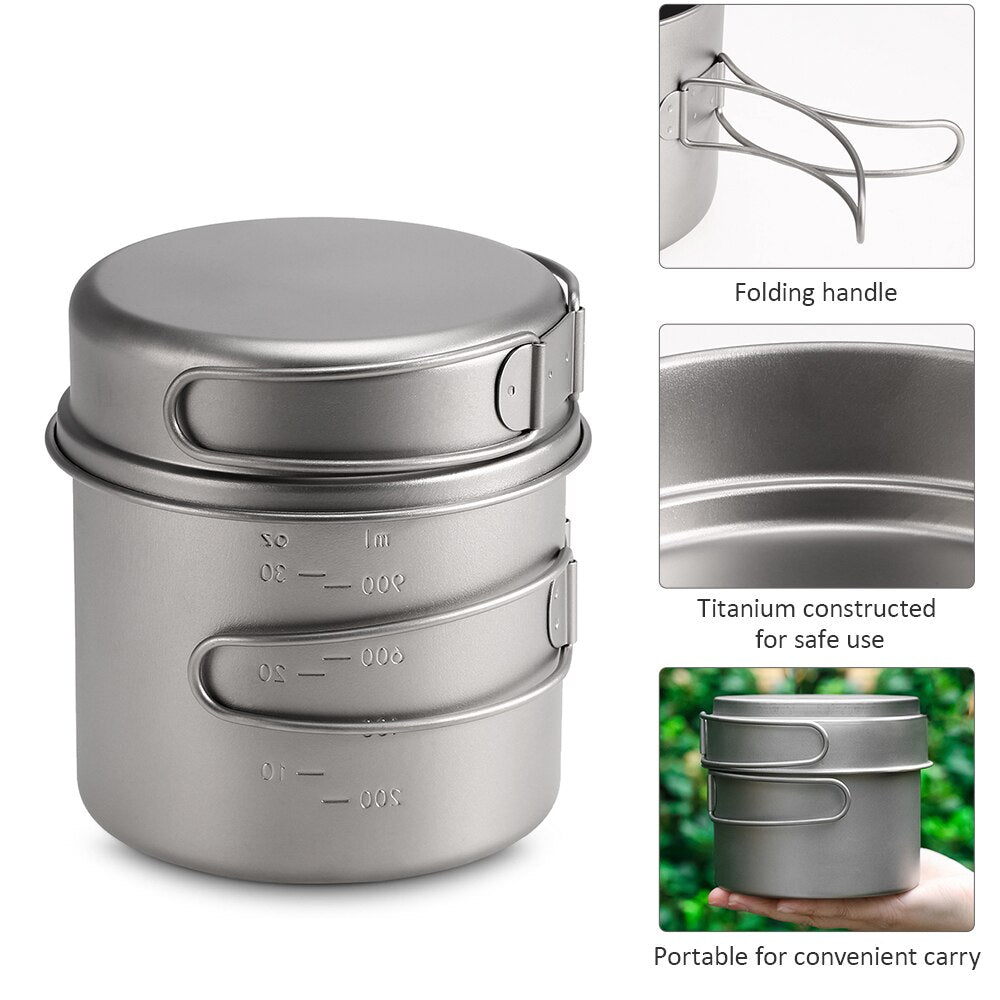 Titanium Camping Cook Set